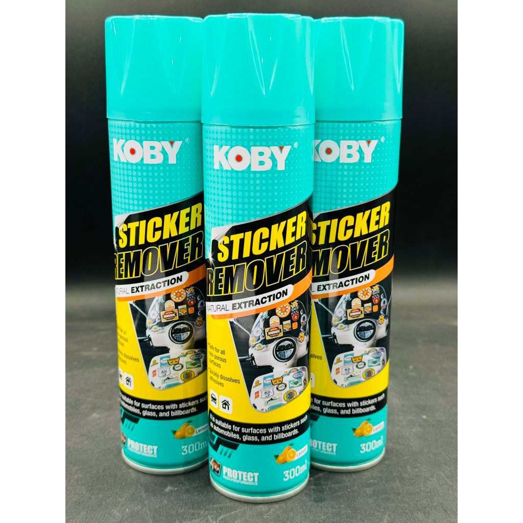 KOBY STICKER REMOVER LEMON 300ML (1PC ONLY) SOLD PER PC | Shopee ...