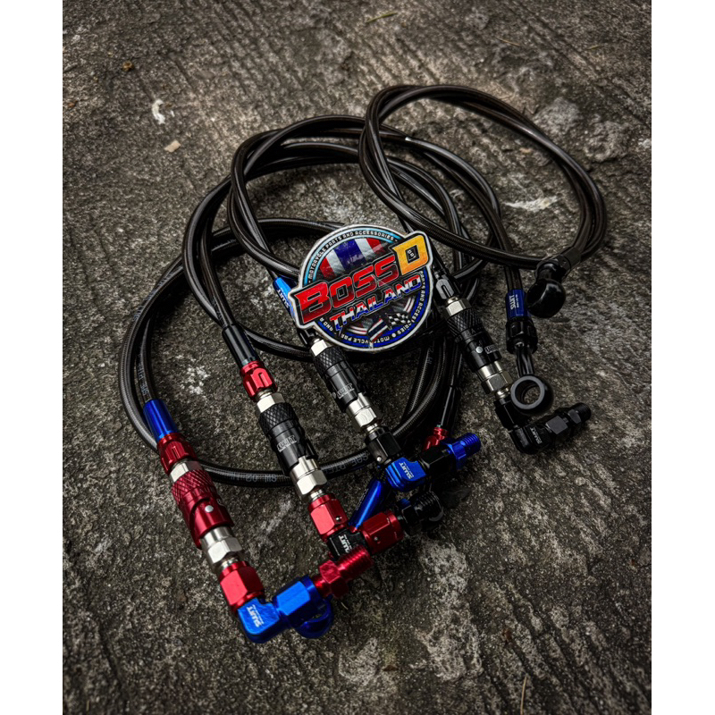 ORIGINAL SWITS BRAKE LINES HOSE 36INCH (With quick release) | Shopee ...