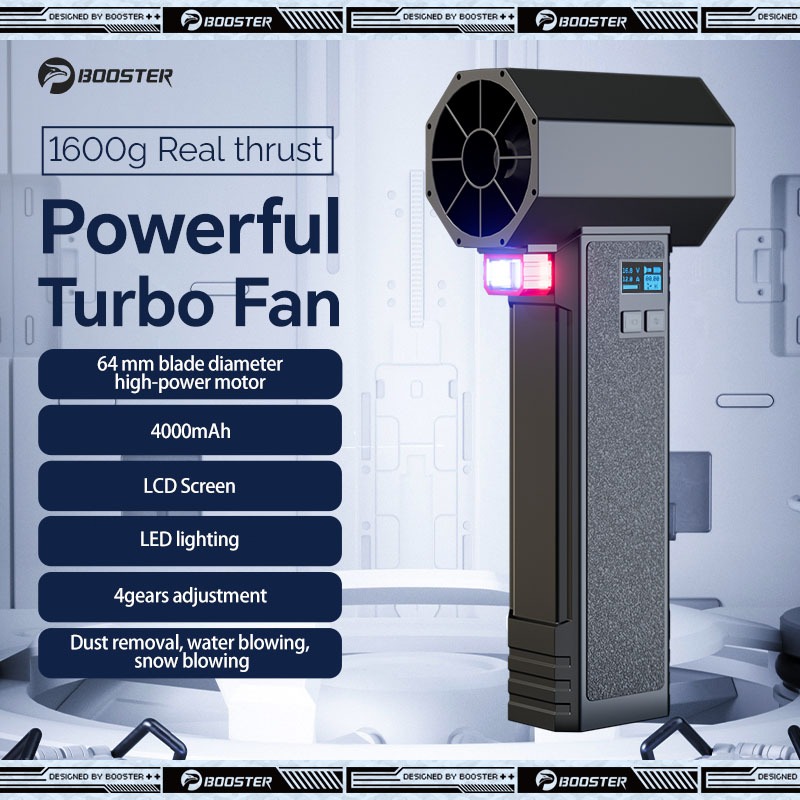 Booster Violent Jet Fan 1.6kg Thrust 64mm Brushless Motor Turbo Fan ...