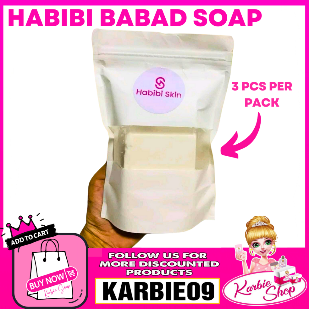 Orig Habibi Babad Soap/Habibi Skin Essentials (3PCS per pack) | Shopee ...