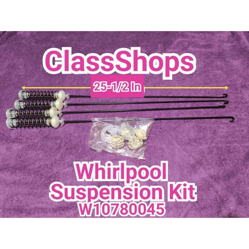 Whirlpool Suspension Kit W10780045 Boom W910010083 25-1/2 inch | Shopee ...