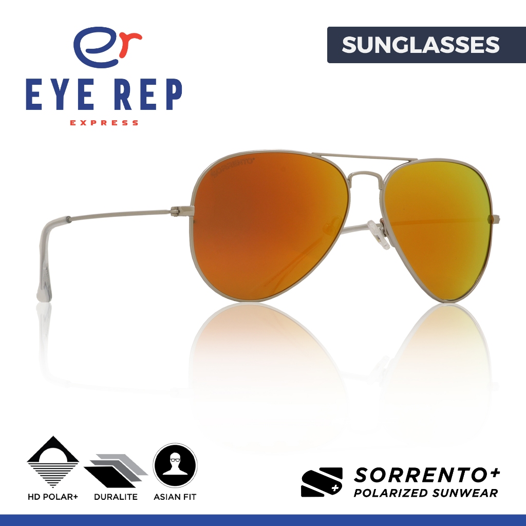 Sorrento+ Polarized Airforce 3.0 Aviator Lifestyle UV400 Sunglasses | EYE REP Express | Shopee ...