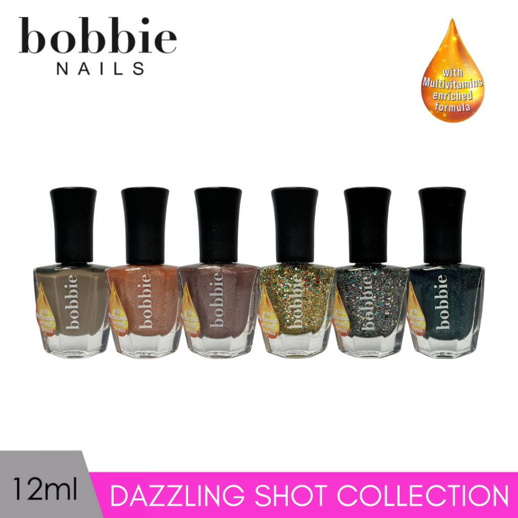 Bobbie Nails 12ml Dazzling Shot Collection | Shopee Philippines