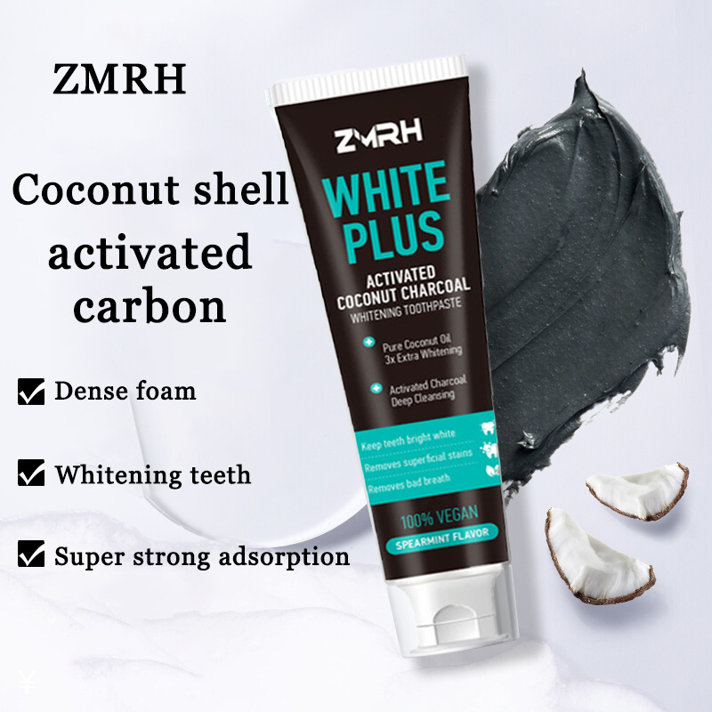 ZMRH Coconut Shell Activated Charcoal Whitening Toothpaste Remove ...