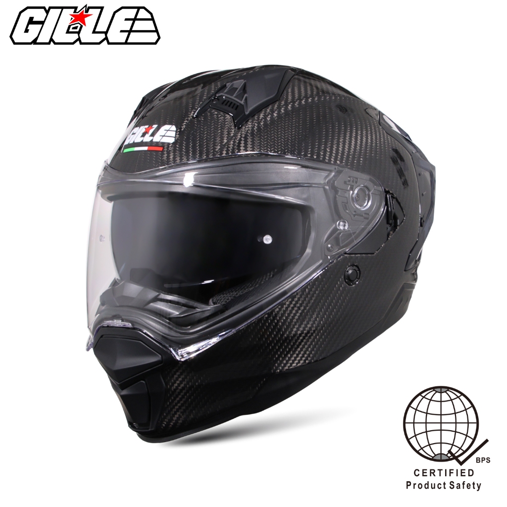 GILLE 873 Celeste Snake , Forged and 3K Carbon Full Face Motorcycle ...