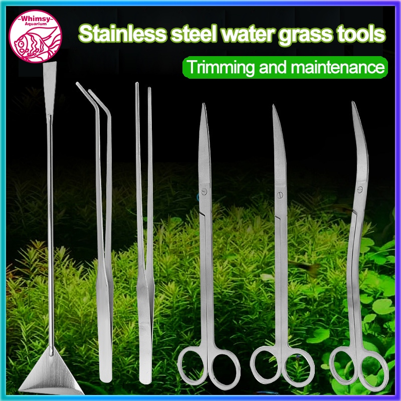 3/5pcs Aquarium Tank Tools Kit Aqua scaping Maintenance tools Aquatic ...