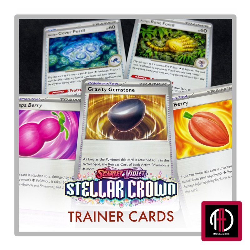Pokemon TCG Singles - Scarlet Violet Stellar Crown Trainer Cards -Root ...