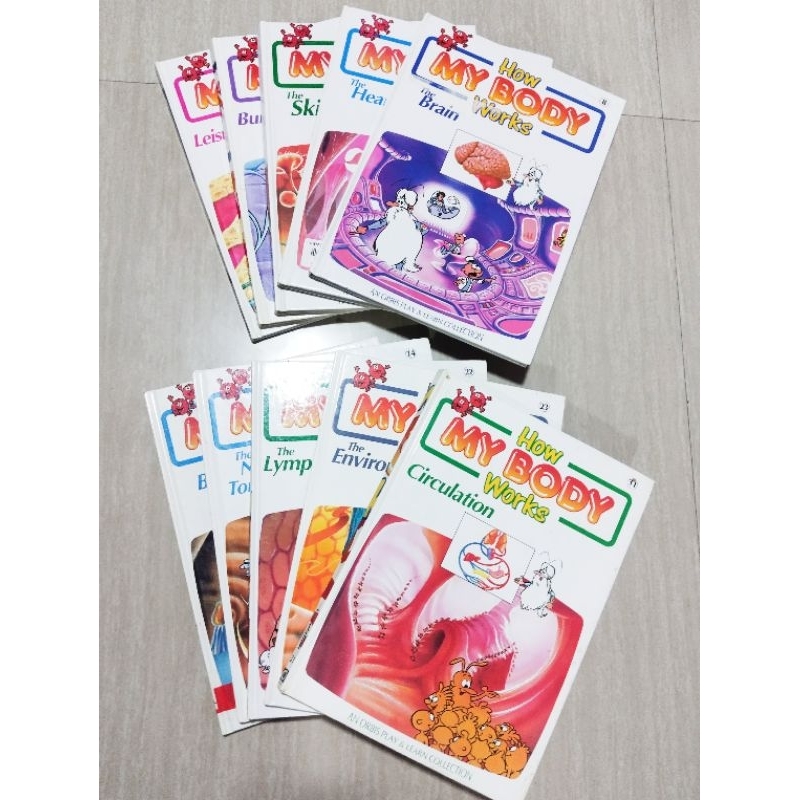 HOW MY BODY WORKS SERIES (10 PIECES) | Shopee Philippines