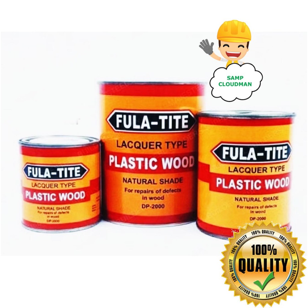 Fula-Tite Plastic Wood Dough Lacquer Type Natural Shade Destiny ...