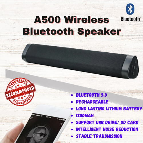 Portable 3D Surround Wireless Soundbar Desktop Smart Bluetooth Speaker ...