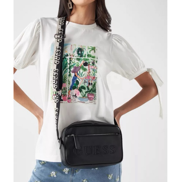 Authentic Guess Nemy Nylon Crossbody Bag…(US) | Shopee Philippines