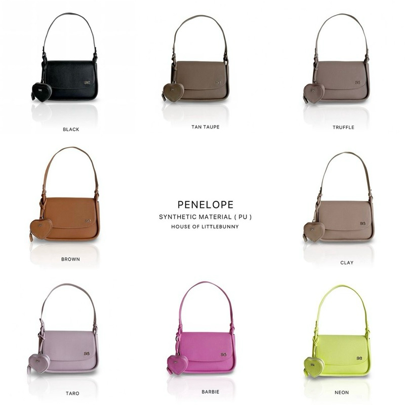 ONHAND - PENELOPE PU BAG “with heart” HOUSE OF LITTLE BUNNY | mnl.tees ...