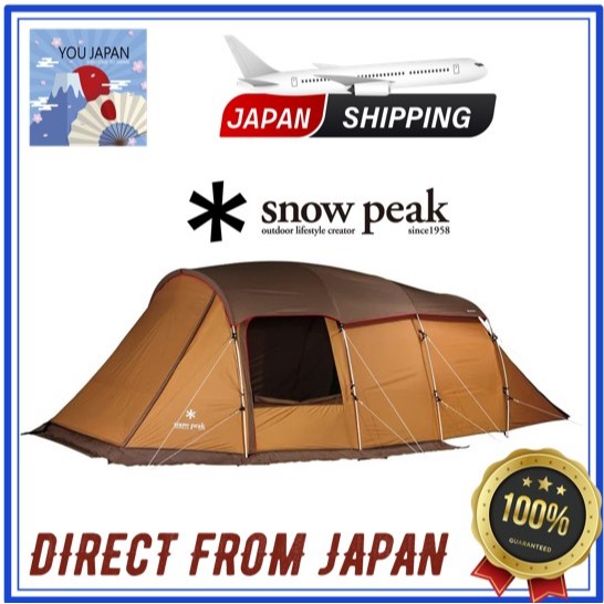~TOP 1~ Snow Peak Tent for 4 people Camping & Hiking Entry 2 Room Elfield TP-880R | Shopee ...
