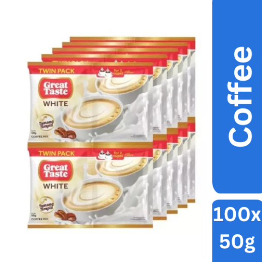 Great Taste White 3In1 Twin Pack 50g Pack of 10 Bundle of 10 | Shopee ...