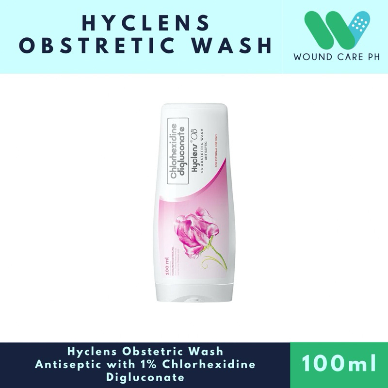 Hyclens Antiseptic OB Wash 1% Chlorhexidine Digluconate 100ml | Shopee ...
