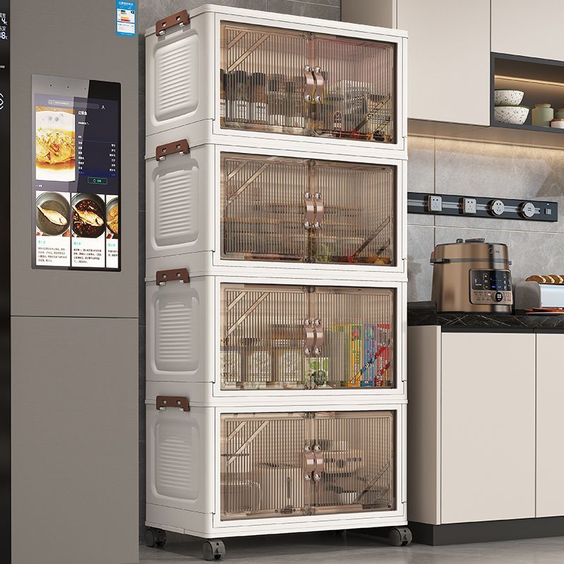 Foldable Cabinet for Kitchen Durabox Wardrobe Storage Box Plastic ...