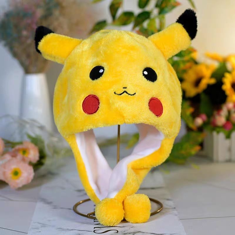 YL Caps Pikachu Animal Hat Hats Cute Cartoon Cap for Kids and Adult ...