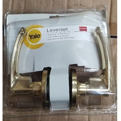 Yale lever entrance lockset straight handle with 3 keys VL5367 US3 ...