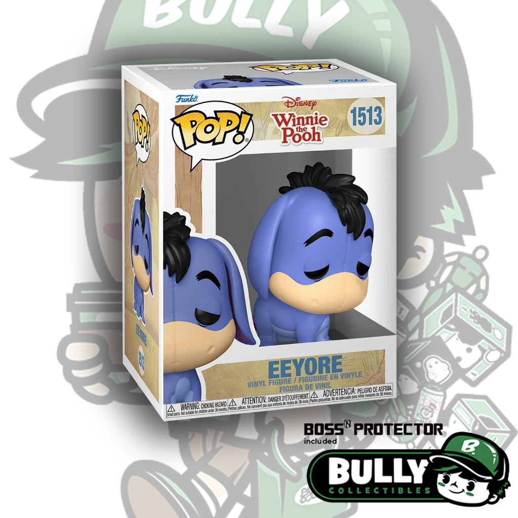 Funko POP! Disney: Winnie the Pooh - Eeyore 1513 With Boss Protector ...