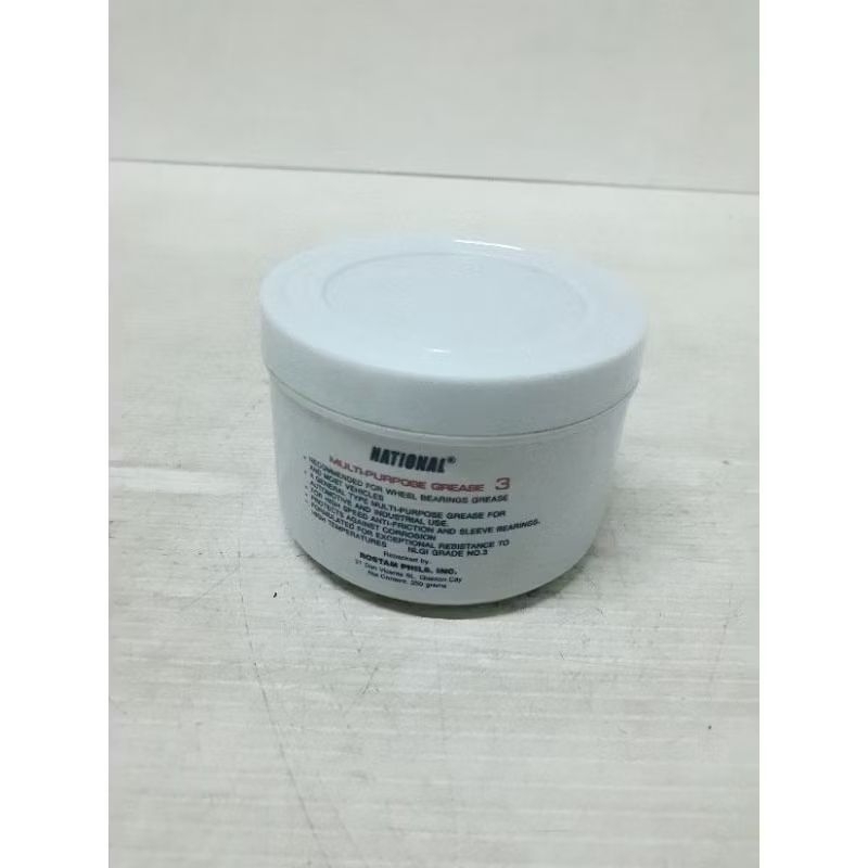NATIONAL MULTI-PURPOSE LITHIUM (GREASE 3 STICKY RED) (250 GRAMS ...