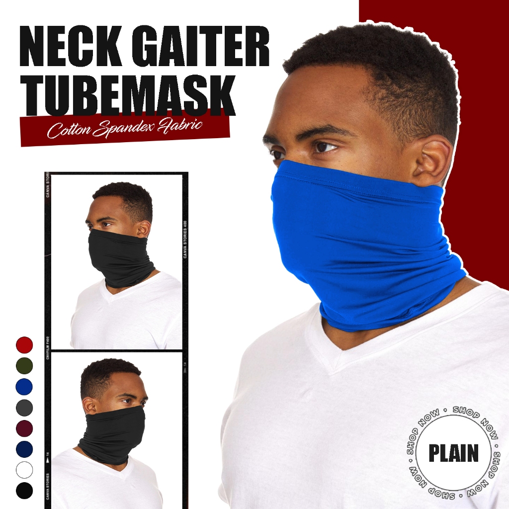 CTM PLAIN - Multipurpose Tube mask for Bikers Riders / Face Mask Motor ...