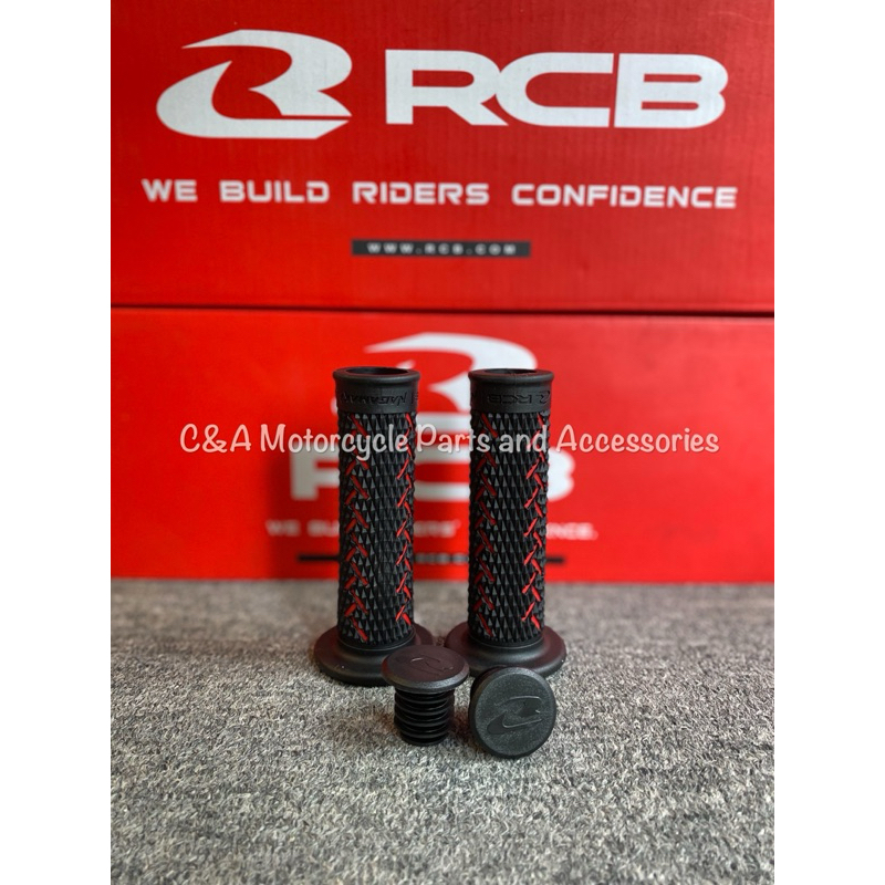 Rcb Handle Grip Nagamaki 120mm (Blk/Red) (Black) | Shopee Philippines