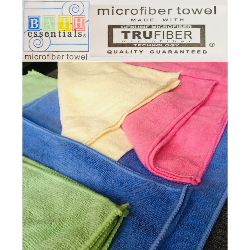 Genuine Microfiber (TruFiber) - Hand Towels (1 dozen) | Shopee Philippines