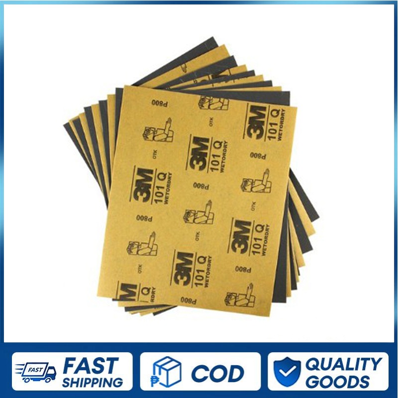 Sand Paper Grit 60 to 1000 Sandpaper Sold Per Piece Sandpaper | Shopee ...