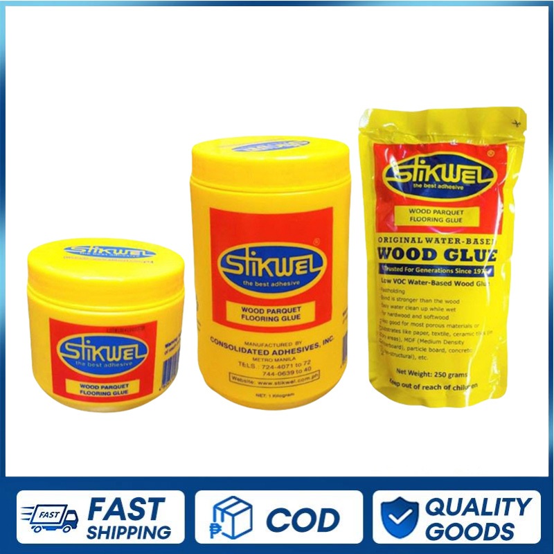 Stikwel Wood Glue 250g/500g/1kg Water-Based Wood Glue Adhesive Super ...