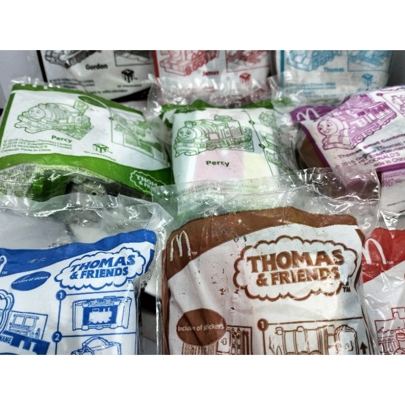 (Sealed) McDo Thomas and Friends Train Toys | Shopee Philippines