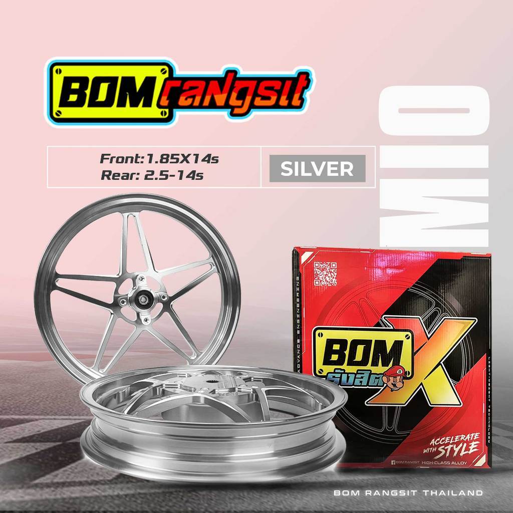 Bom Rangsit Bom X Mags Cnc For Yamaha Mio Sporty/ Mio i 125 Star Mags ...