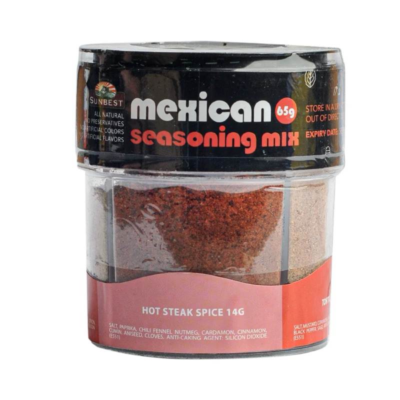 Mexican Seasoning mix 4 in 1 (Ceviche,Taco,Tortilla & Hot steak spice ...