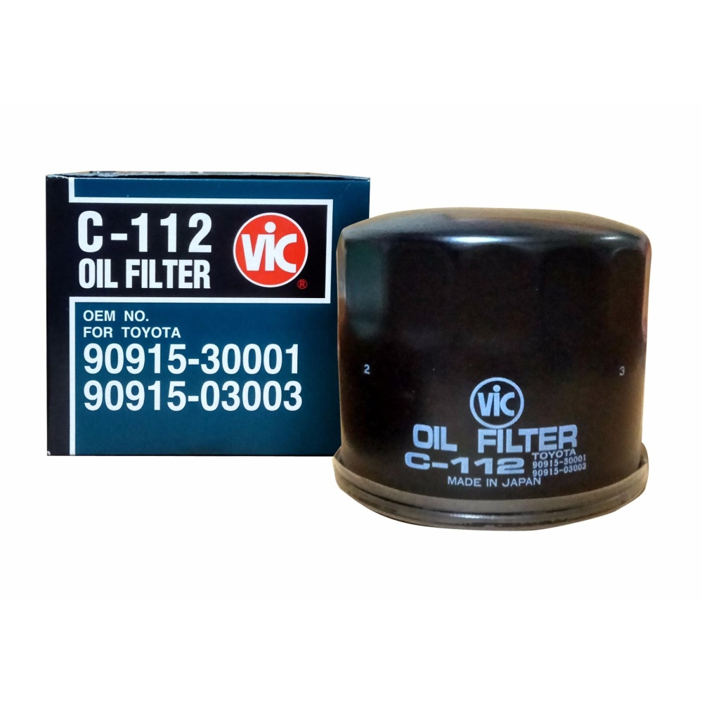 VIC Oil Filter C-112 for Toyota Tamaraw FX Diesel, 2C Engine | Shopee ...