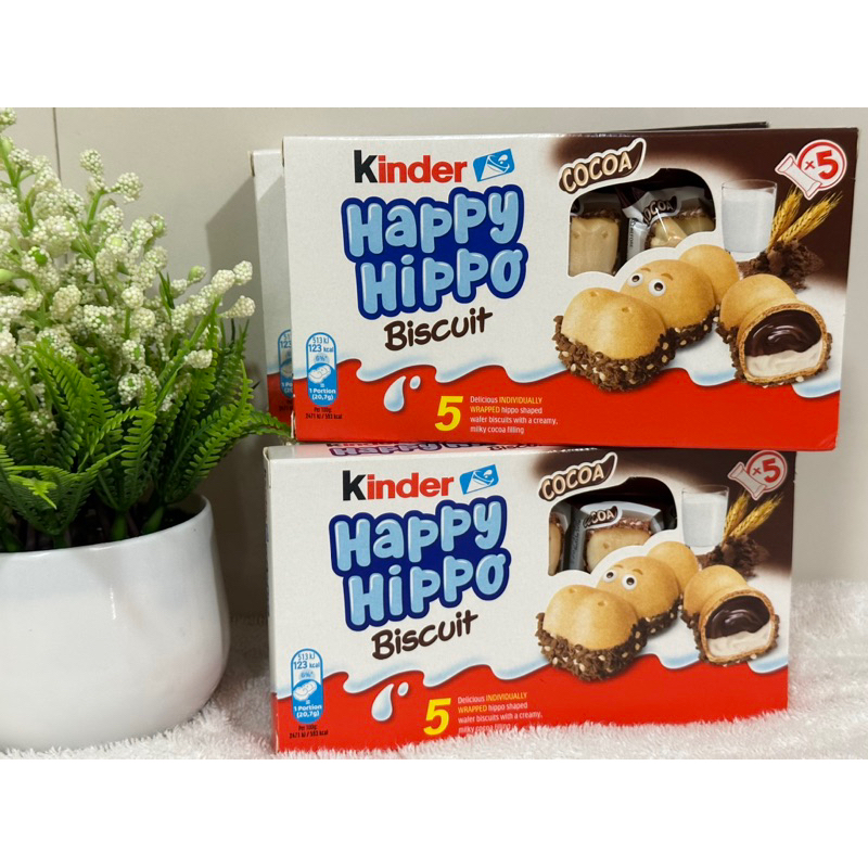 Ferrero Rocher Kinder Hippo-Cocoa Bars, 5 Count | Shopee Philippines