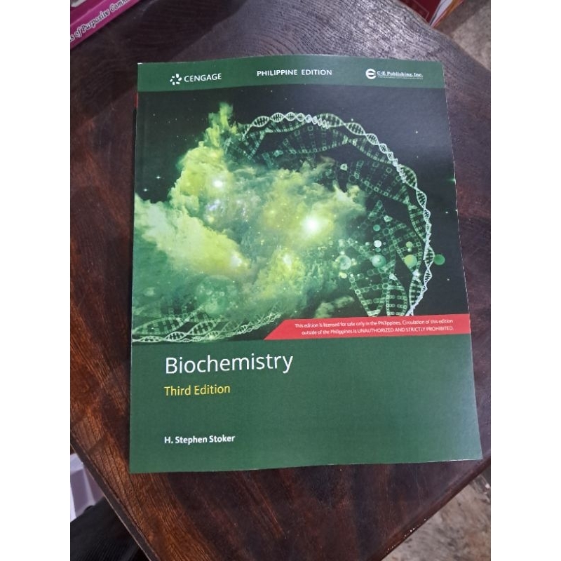 Biochemistry 3rd edition Stephen Stoker | Shopee Philippines