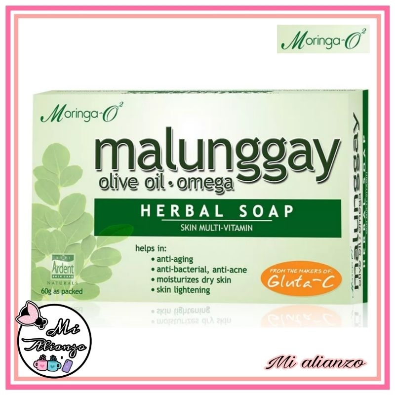 Moringa O2 Herbal Soap (60g/135g) | Shopee Philippines