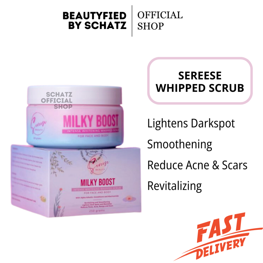 SEREESE Milky Boost Intense Whitening Whipped Scrub 250g | Shopee ...