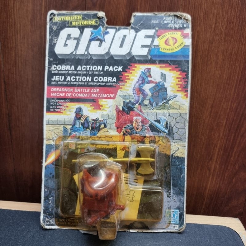 vintage gi joe action pack dreadnok battle axe | Shopee Philippines