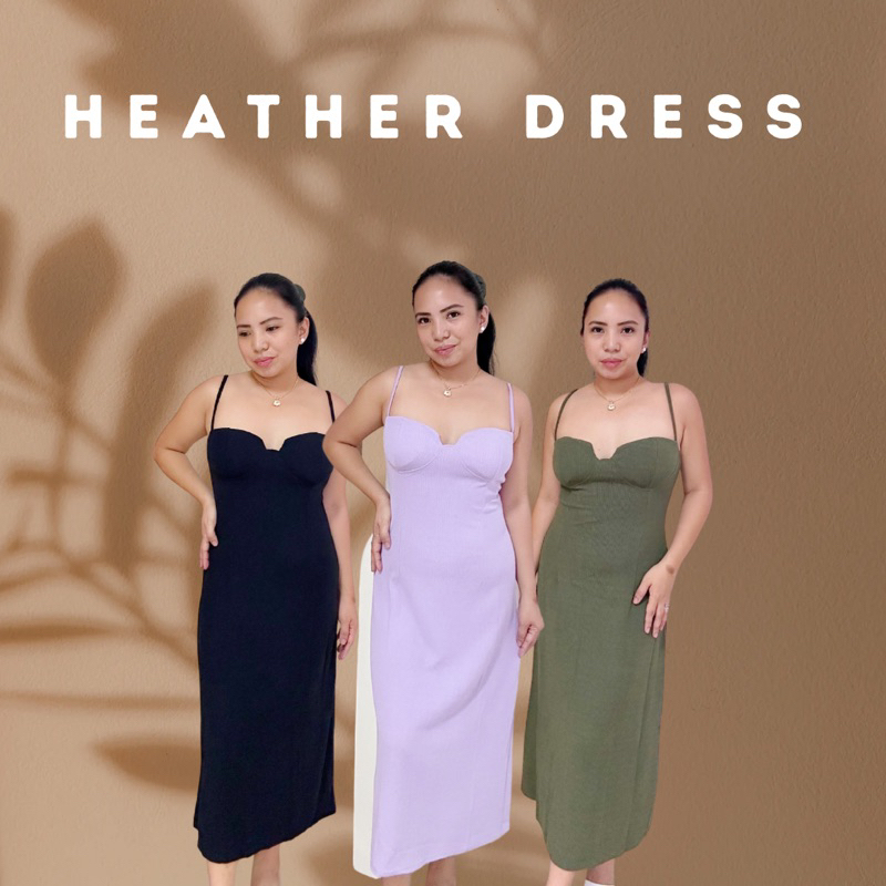 SSM HEATHER PADDED DRESS BKK (best fits M-XL) | Shopee Philippines