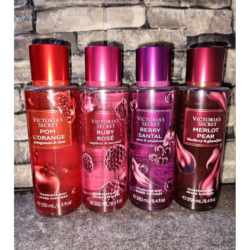 New Victoria's Secret Berry Haute Holiday Collection 250ml | Shopee ...