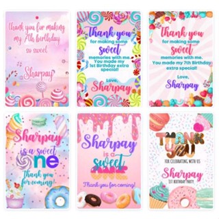 Candyland Theme Sticker | Gift Tag | Shopee Philippines