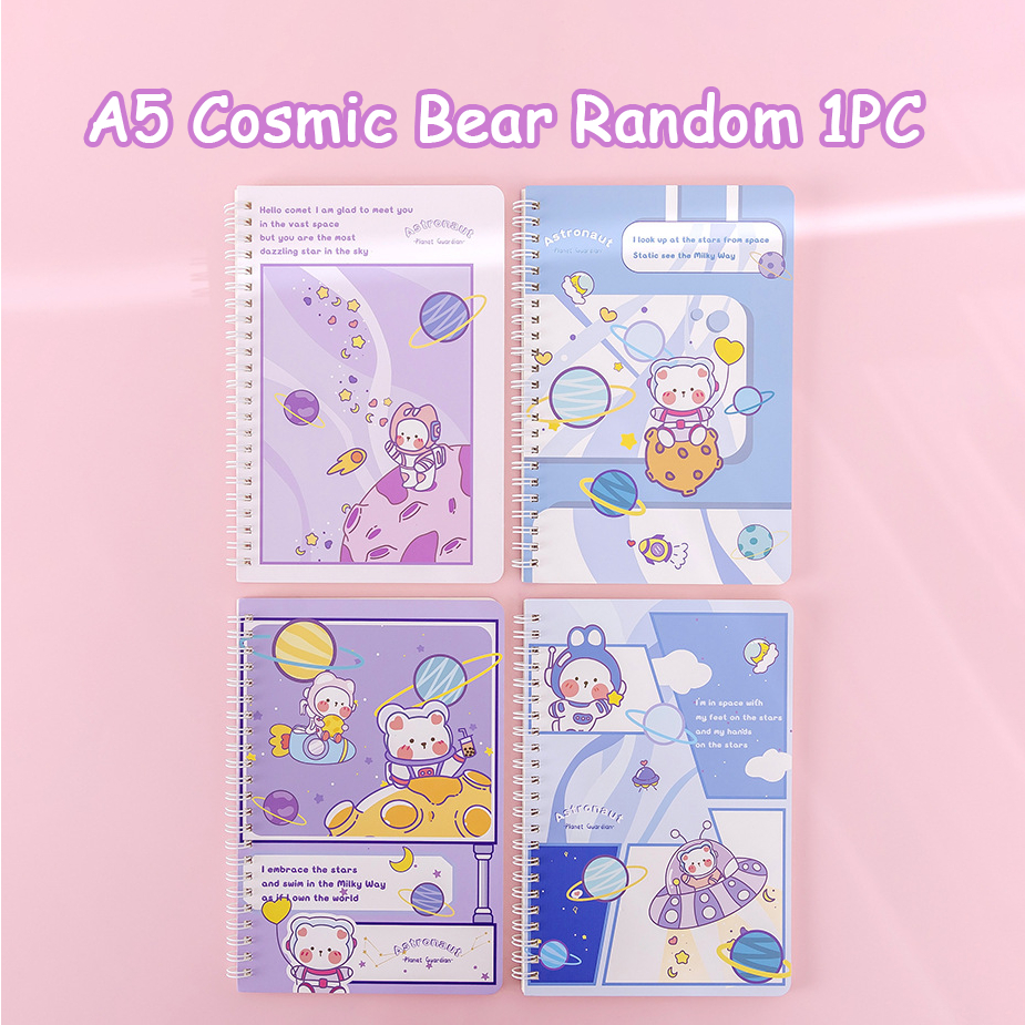 Flash Time A5 Japanese Style Cartoon Coil Notebook School Supplies ...