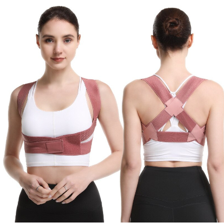 SAMEPEAK Back Support Belt Back Posture Corrector Shoulder Lumbar ...