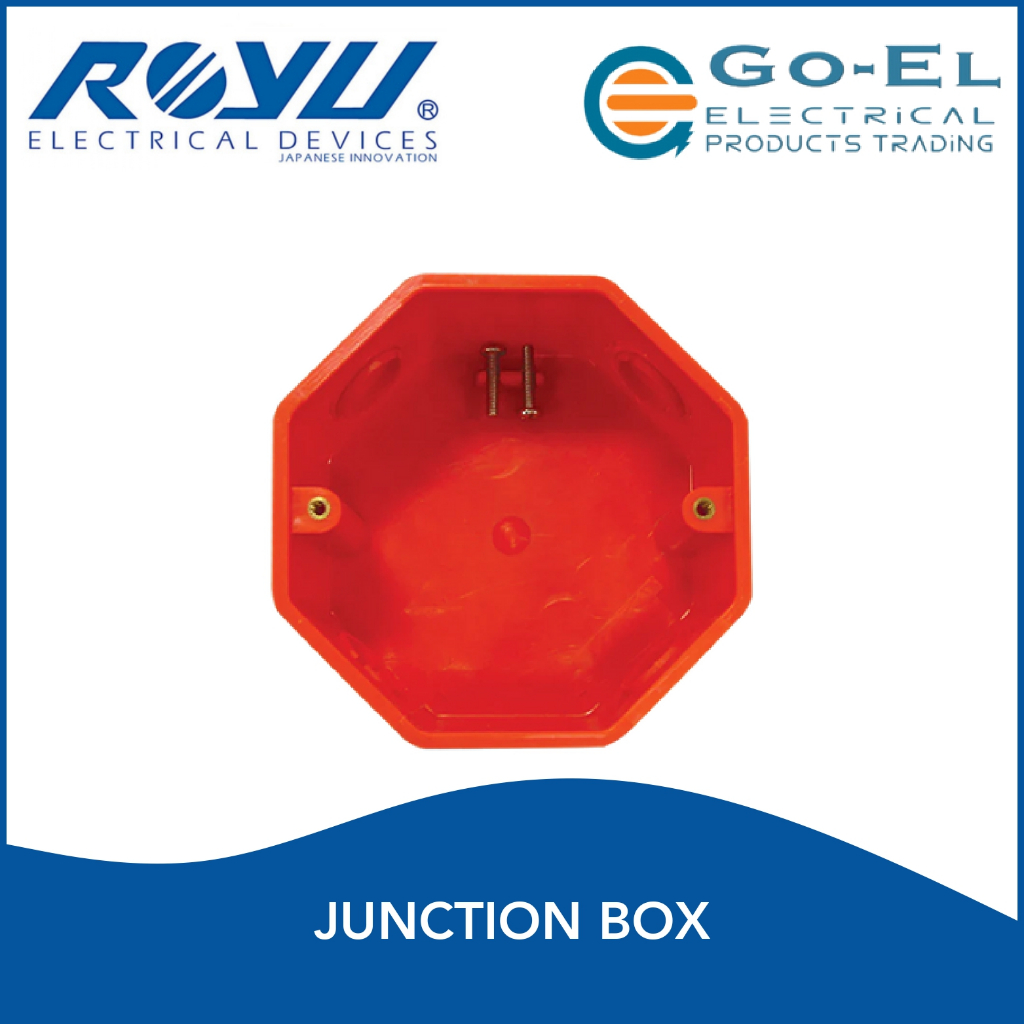 ROYU Junction Box (Flame Retardant) | Shopee Philippines