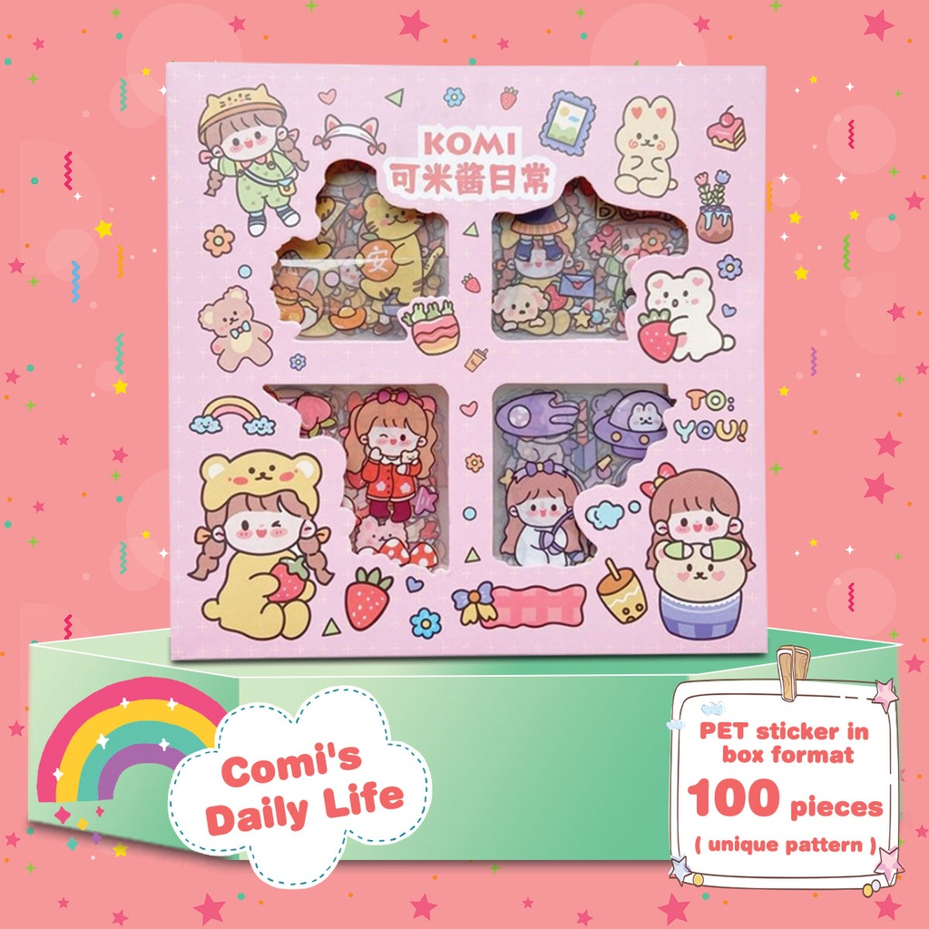 50PCS Cute Guka Stickers Kawaii Cartoon Stickers Children's Notebook ...