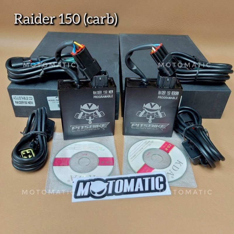 RAIDER 150 | Reborn / Newbreed / Oldbreed | CDI V3 Fully Programmable ...