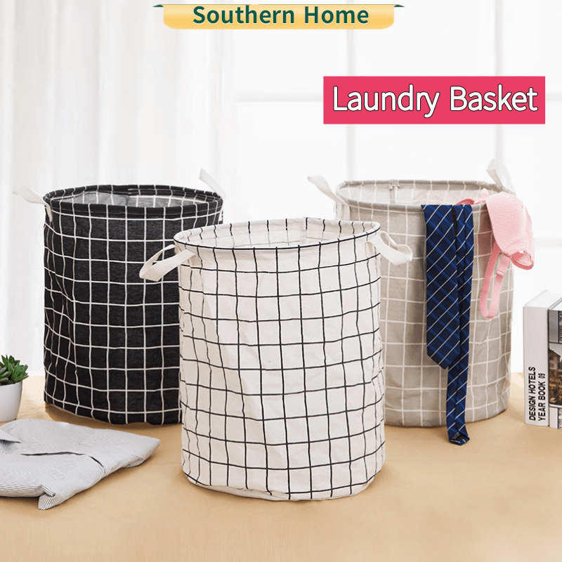 A50 COD【Manila】Waterproof Laundry Basket Foldable Dirty Clothes Basket ...