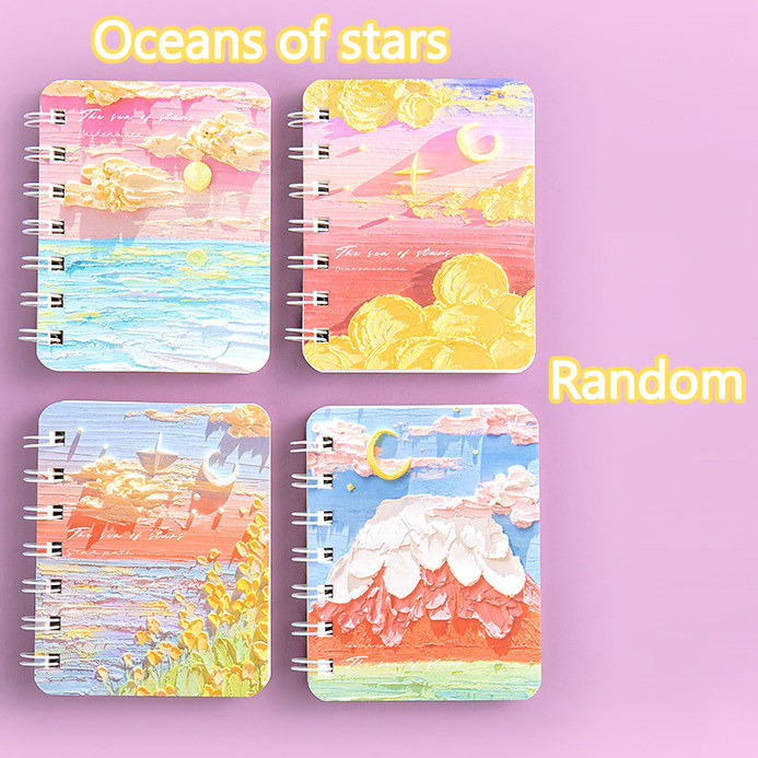 A7 Japanese Style Cartoon Pocket Book Notepad Office Stationery School ...