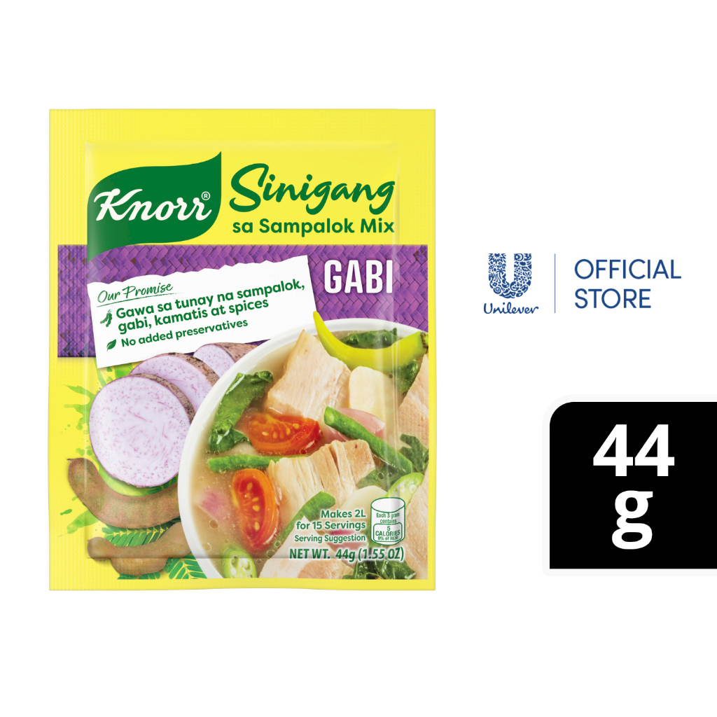 Knorr Sinigang Na May Gabi 44g | Shopee Philippines