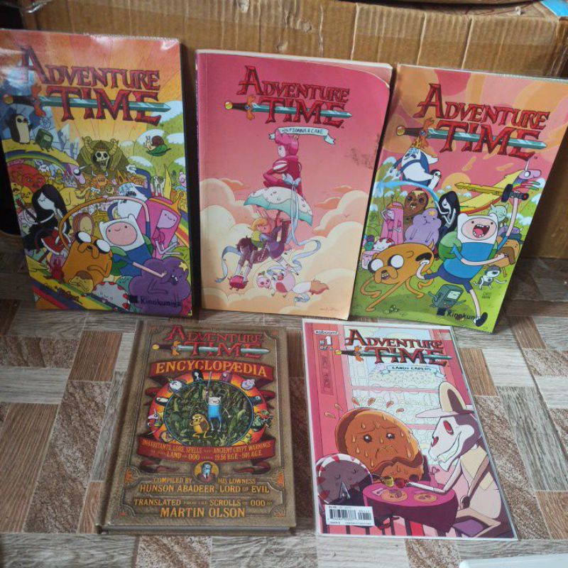 adventure time graphic novel kaboom with fionna & cake encyclopedia ...